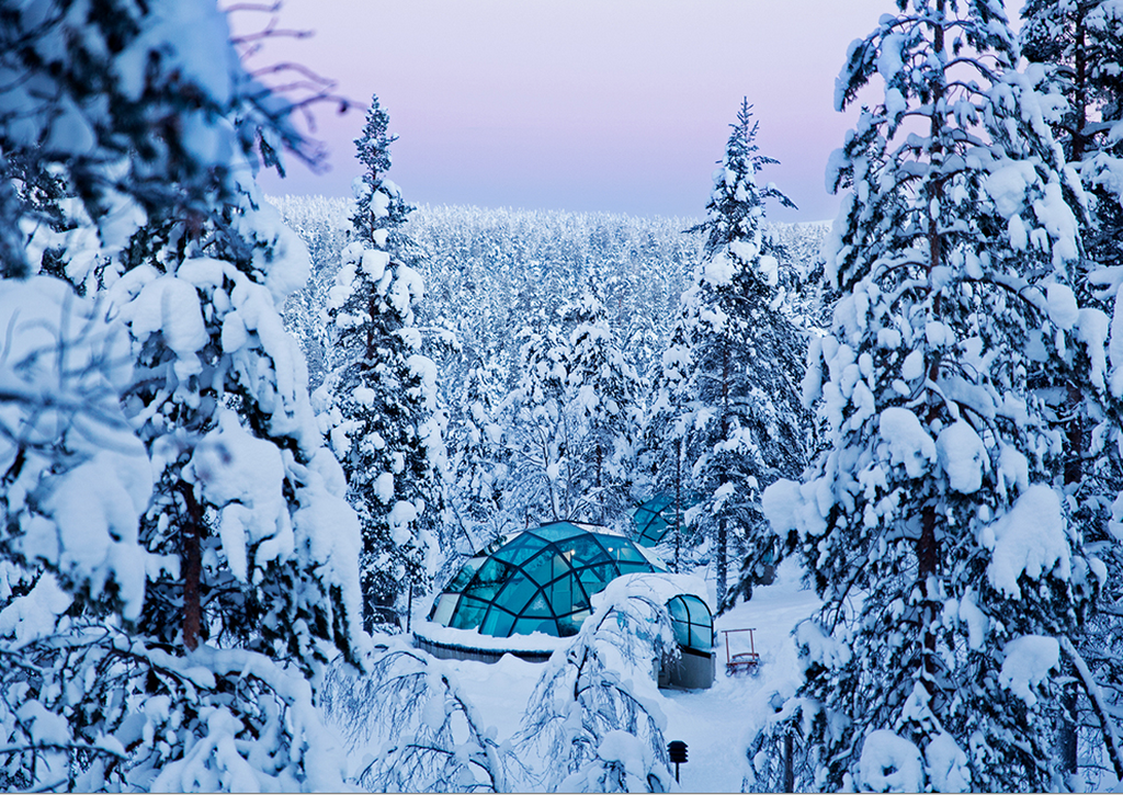 Go Glacier Glamping in a Glass Igloo & View the Northern Lights in ...